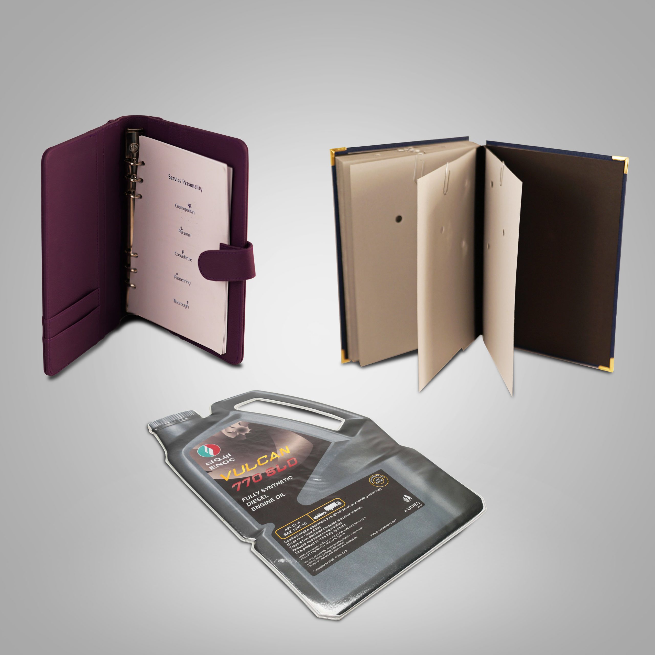 Custom Folders and Stationery - Dubai Creative Plastics